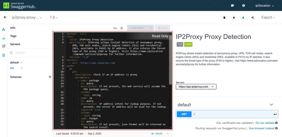 Using Postman to call IP2Proxy Proxy Detection API | IP2Location.com