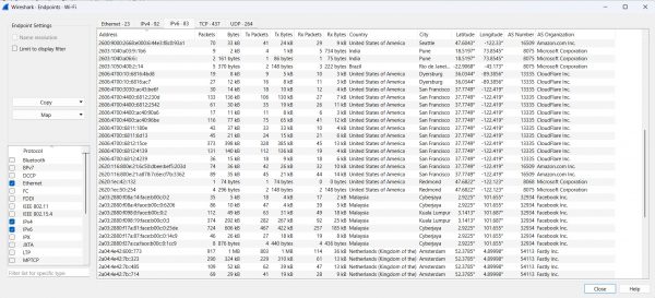 Using IP2Location MMDB inside Wireshark for geolocation | IP2Location.com